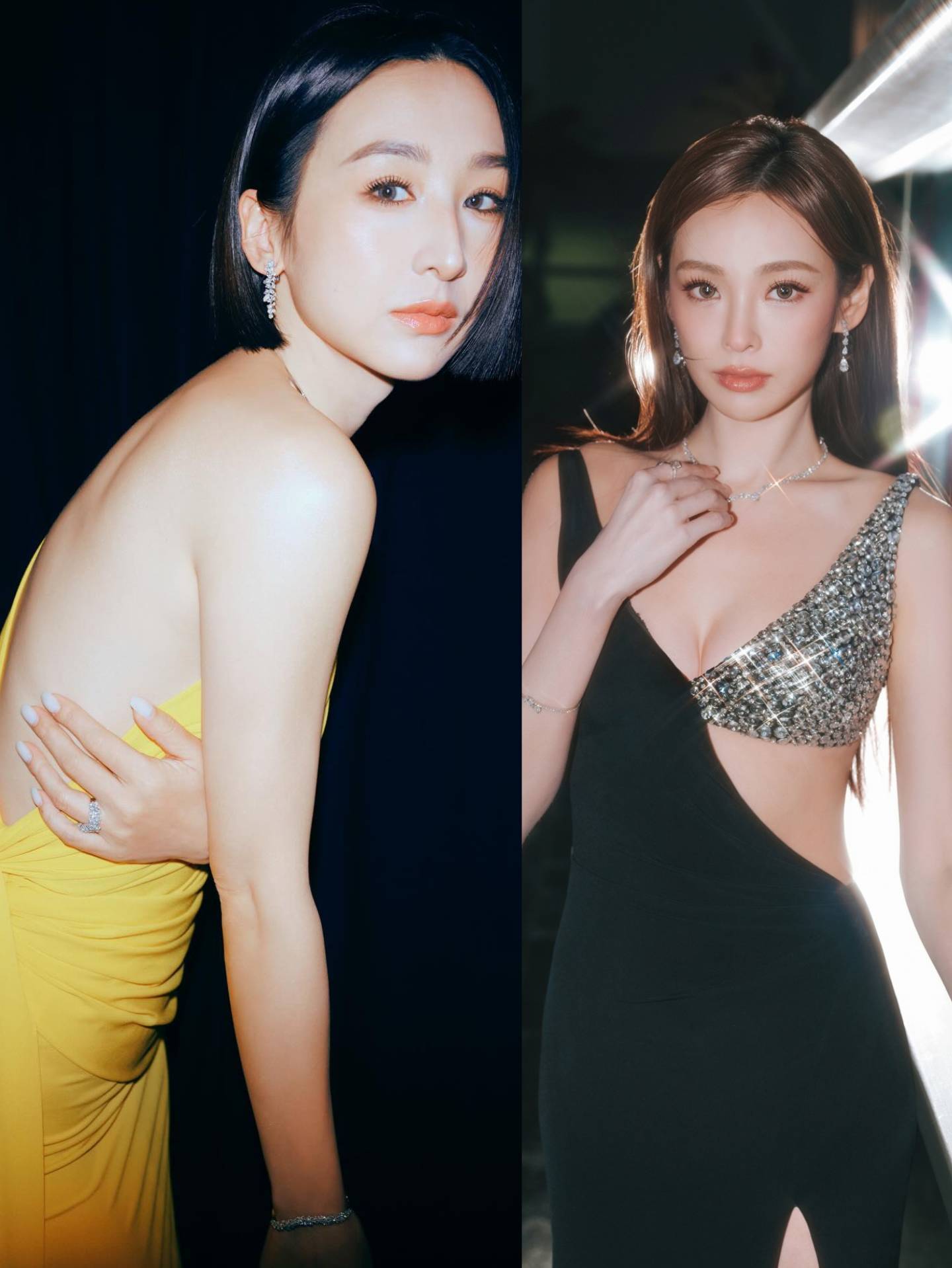 盤點TVB花旦小花台慶「美麗戰場」 陳楨怡挑戰性感極限 高海寧黃色斜膊裙迎戰